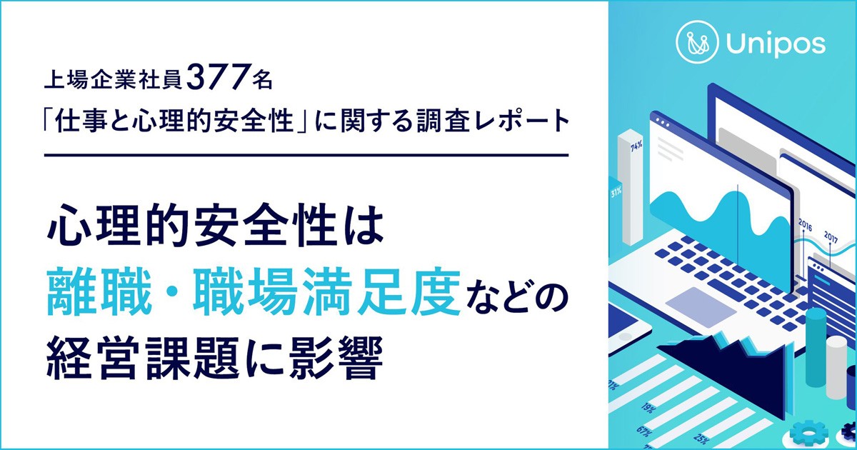 心理的安全性は「離職」「職場満足度」など経営課題に影響―Unipos調べ|HRzine