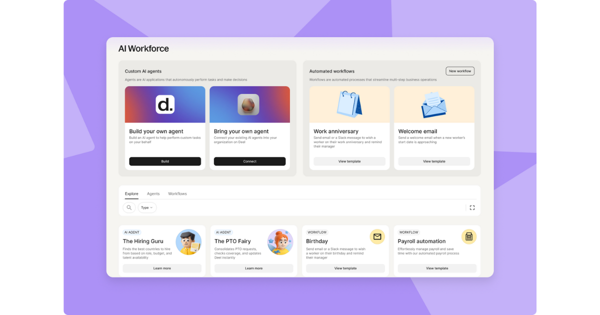 人事・給与業務に特化した「Deel AI Workforce」のベータ版を発表—Deel|HRzine
